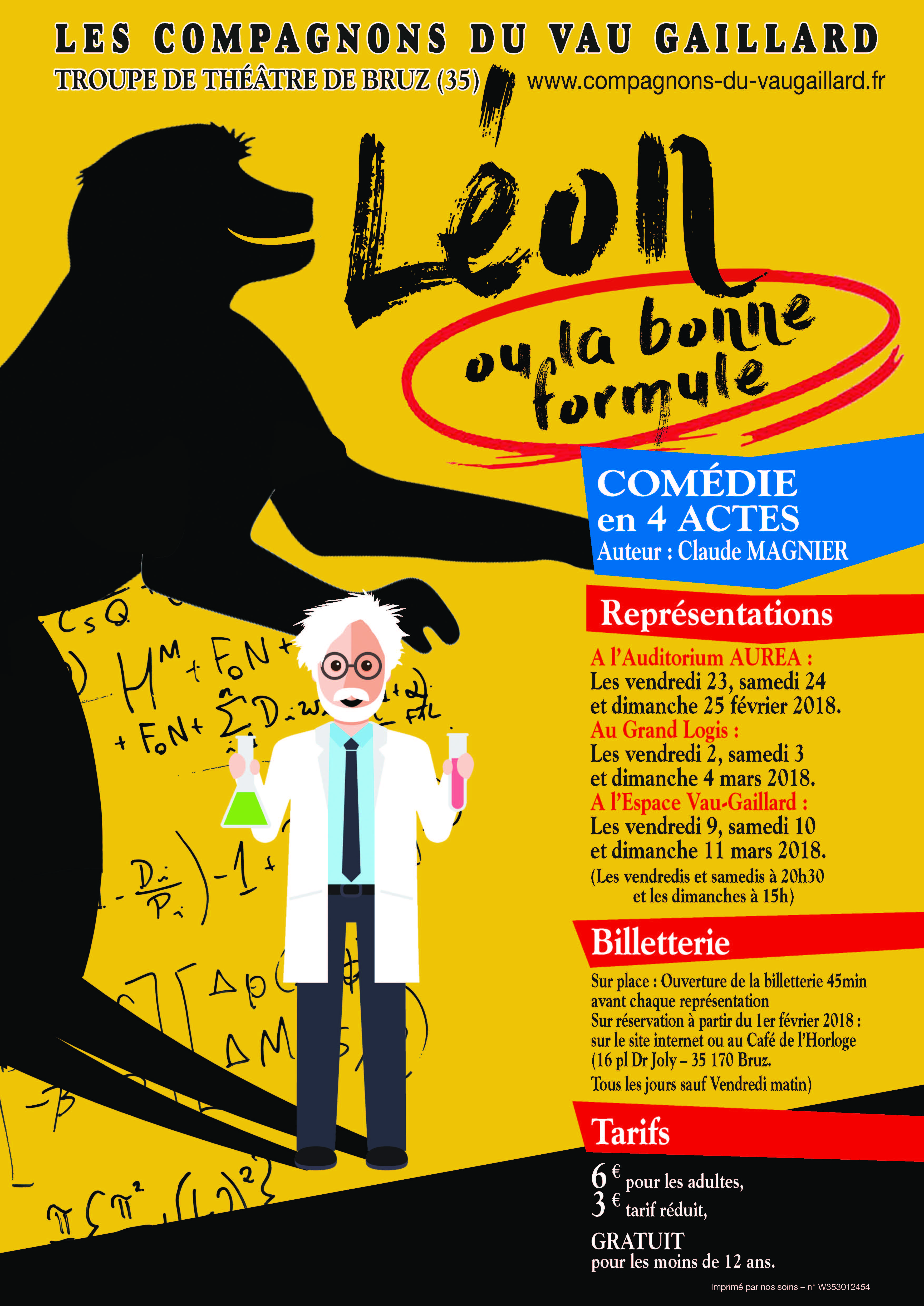 Représentations Léon ou la Bonne Formule